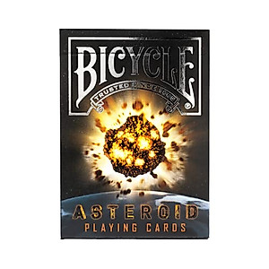 Bicycle Asteroid Playing Cards, Black