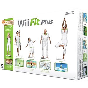 Wii Fit Plus with Balance Board (Renewed)