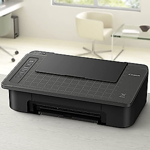 Canon PIXMA TS302 Wireless Inkjet Printer 2321C002 Compatible with Alexa, Mobile and Photo Printing, Wi-Fi and Bluetooth & Compatible with AirPrint Bundle DGE USB Print Cable + Business Software Kit