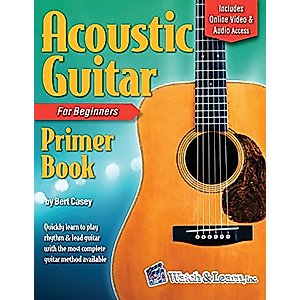 Acoustic Guitar Primer Book for Beginners: With Online Video and Audio Access