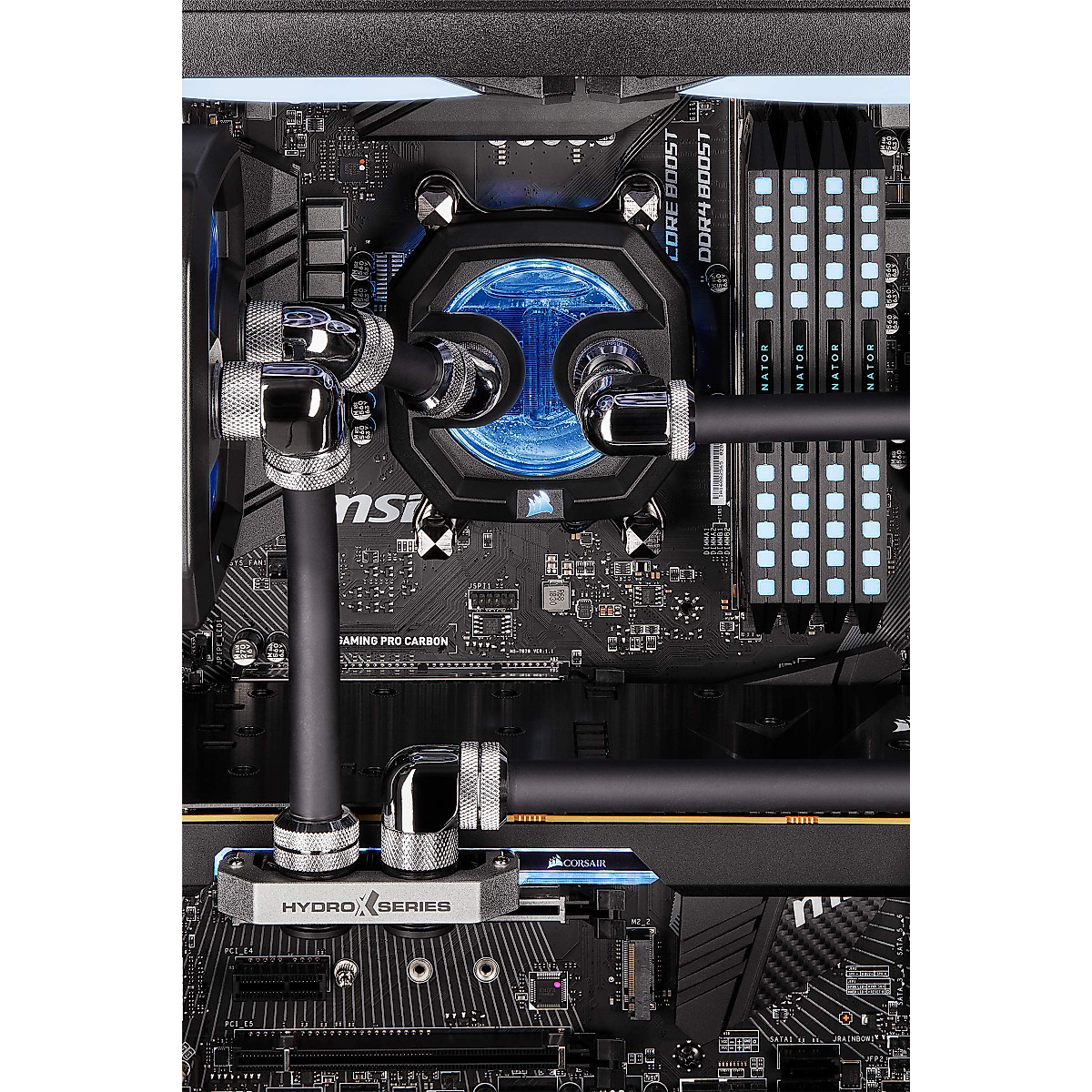 CORSAIR, Hydro X Series, XT Hardline, Satin Black, 12mm, Tubing