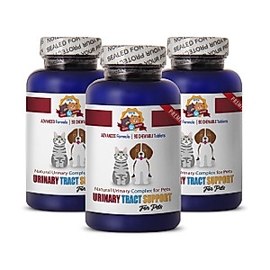 PETS HEALTH SOLUTION Urinary Supplements for Cats - Best Urinary Tract Support - CAT and Dog Treats - Natural Way - cat Marshmallows - 270 Treats (3 Bottle)