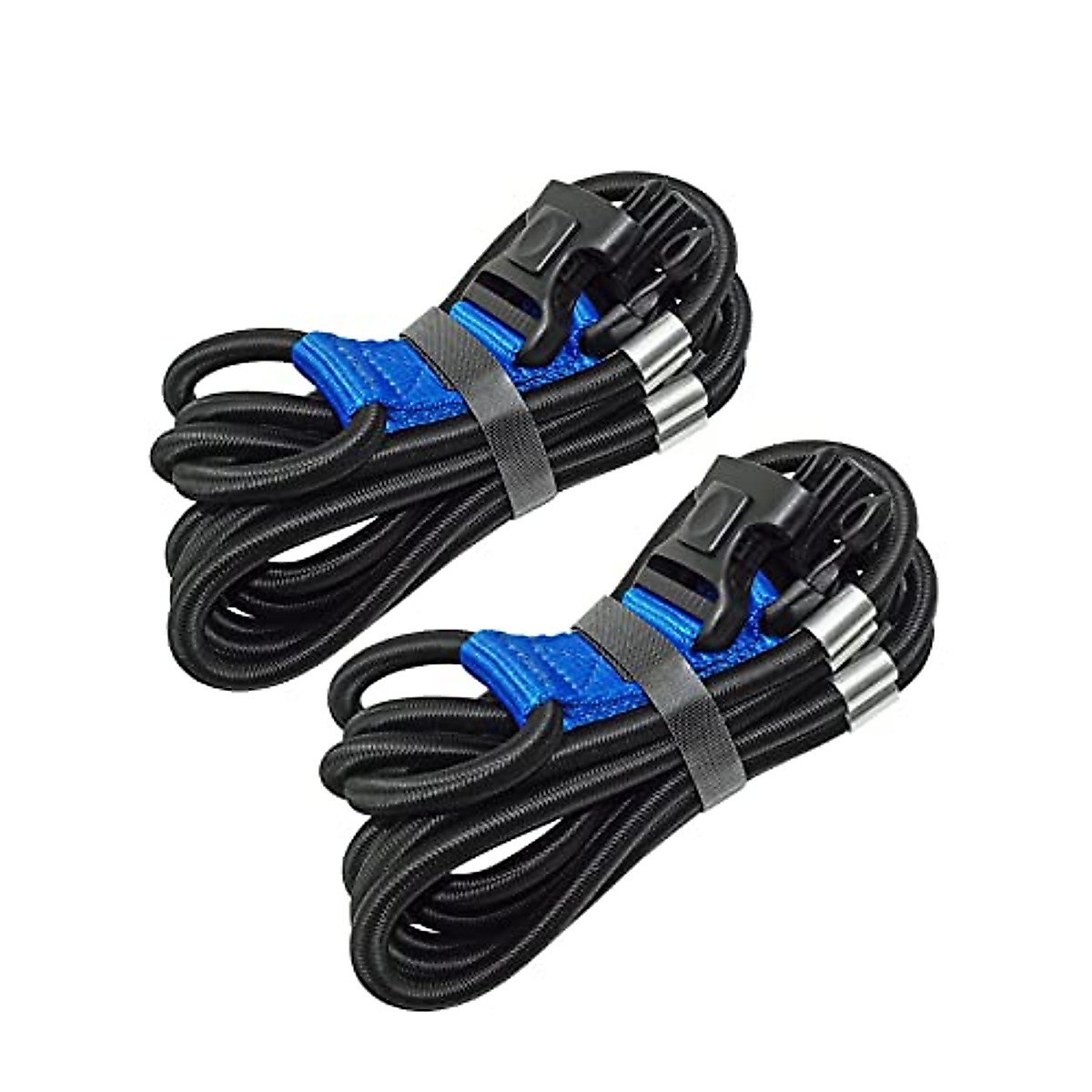 Taruimoo (2 Pack Close Trash Can Lock Fits Animals, Raccoons, Bungee Cord Heavy Duty Large Outdoor Garbage Lid Lock (Trash Can NOT Included)…