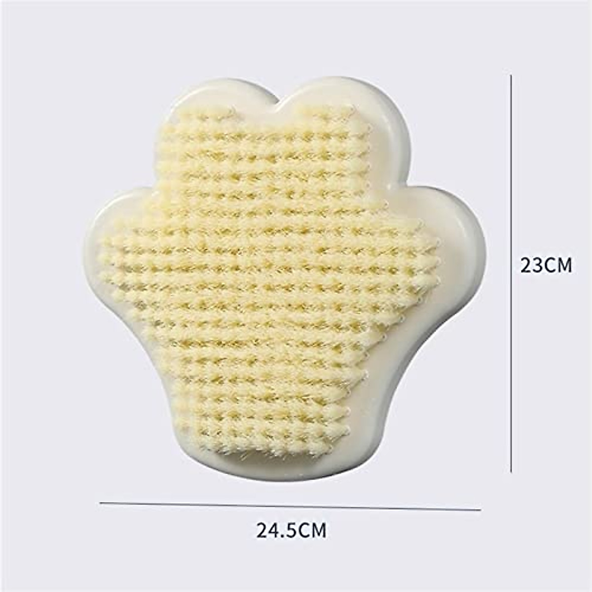 INGVY Dry Brushing Body Brush Back Rubbing Artifact Suction Cup Fixed Lazy People Body Scrubber Wall Exfoliating Back Brush Bathroom Clean Tool Relaxing Back