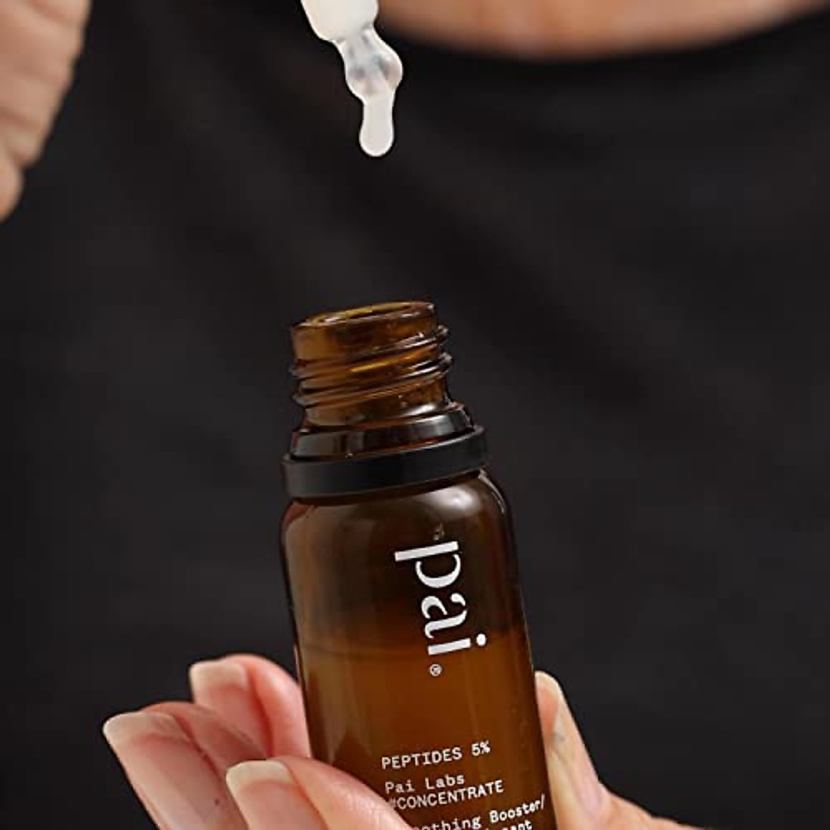 Pai Skincare - Organic Pai Labs Peptides 5% Smoothing Booster | Natural, Vegan, Sensitive Skincare (0.3 fl oz | 10 ml)
