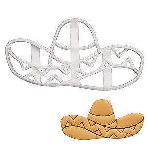 Sombrero Hat cookie cutter, 1 piece - Bakerlogy