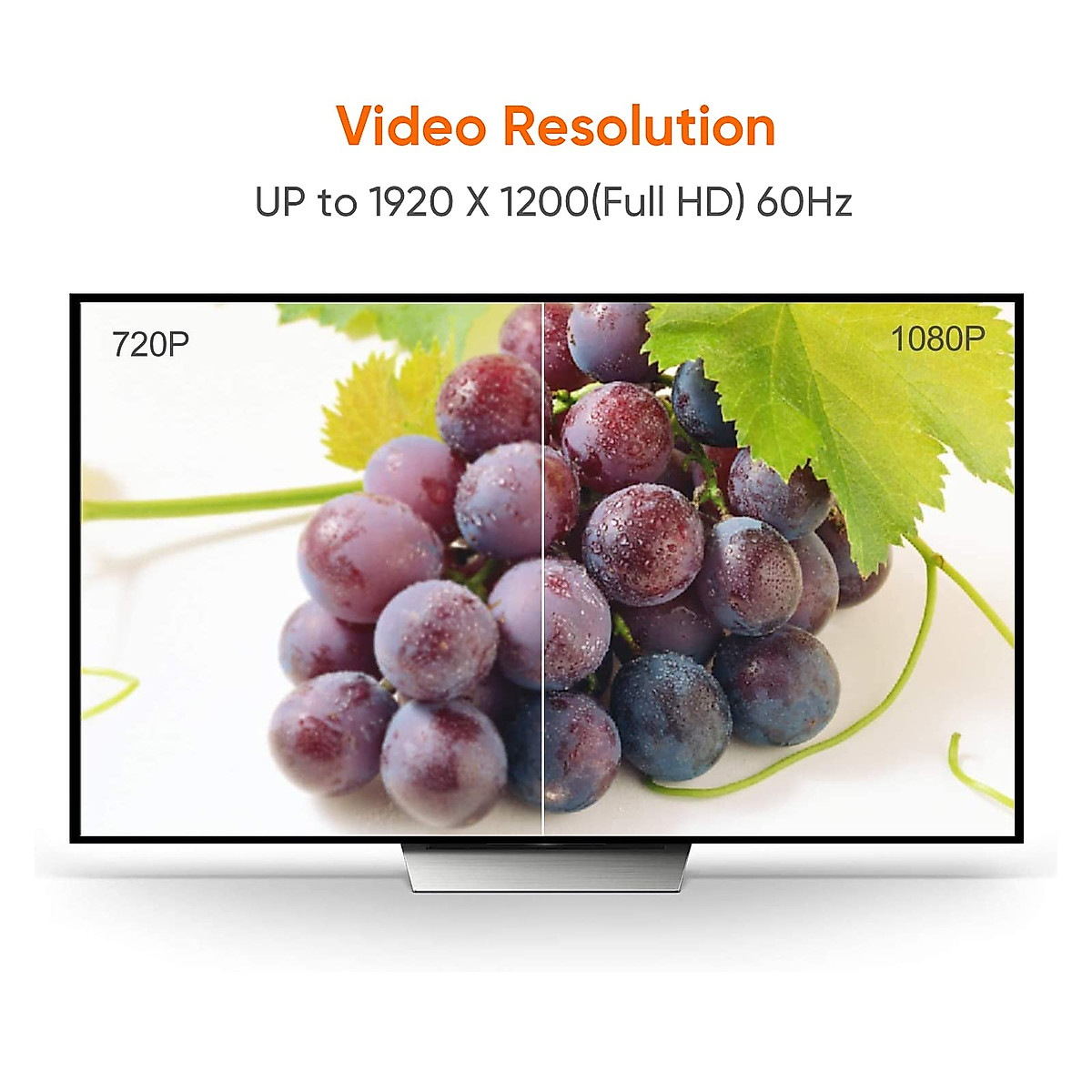 CableCreation Active DisplayPort to DVI Adapter DP to DVI-I Converter Eyefinity Multi-Screen Support 1080p, 0.5 FT