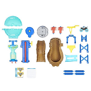 Spin Master 6060160 Monster Jam 1T64 Truck Wash Playset