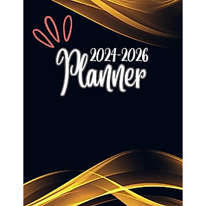 2024-2026 Monthly Planner: 3 Year Calendar Large Size 8.5x11 inches | 36 Months Jan 2024 - Dec 2026 with Federal Holidays | Monthly Design ( Calendar 2024-2026 for Purse)
