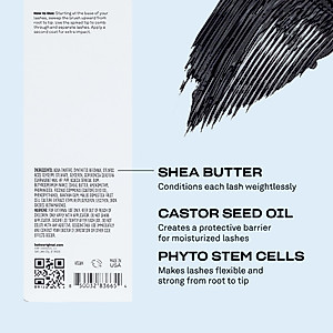 Babe Original 4 Real Mascara Black for Volume, Length, and Lift in Eyelashes, Defined & Flutterly Look, Vegan & Cruelty-Free, 8.5g