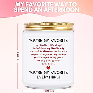 Gifts for Her, Anniversary Romantic Gifts for Her Wife Girlfriend,Funny Birthday Valentines Day Thanksgiving Christmas Girlfriend Best Friends Women Mom,Candles Gifts for Women Her