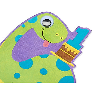 American Greetings 1st Birthday Card for Boy (Dinosaur)