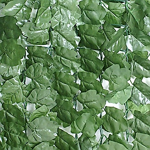 BBBUY 94 L x 59 H inch Artificial Faux Ivy Hedge Privacy Fence Screen for Outdoor Decor, Garden, Yard