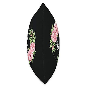 Flowers Design Gifts for 25 Years Old Women, Men 25 Years Loved Cool Flowers Pattern Daughter 25th Birthday Throw Pillow, 16x16, Multicolor