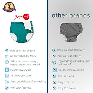 Joyo roy Waterproof Diapers for Swimming Swim Diapers Medium Reusable Swim Diapers 2T Reusable Diapers Baby Swimming Diapers Baby Swim Diaper Reusable Water Diapers Baby Swim Diapers