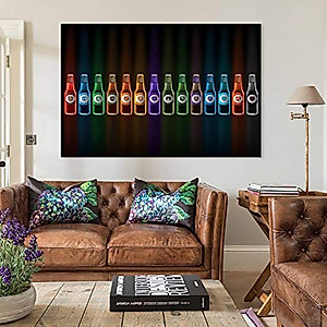 yuanchen Zombie Perk Bottles Poster Decorative Painting Canvas Wall Art Living Room Posters Bedroom Painting 08x12inch(20x30cm)