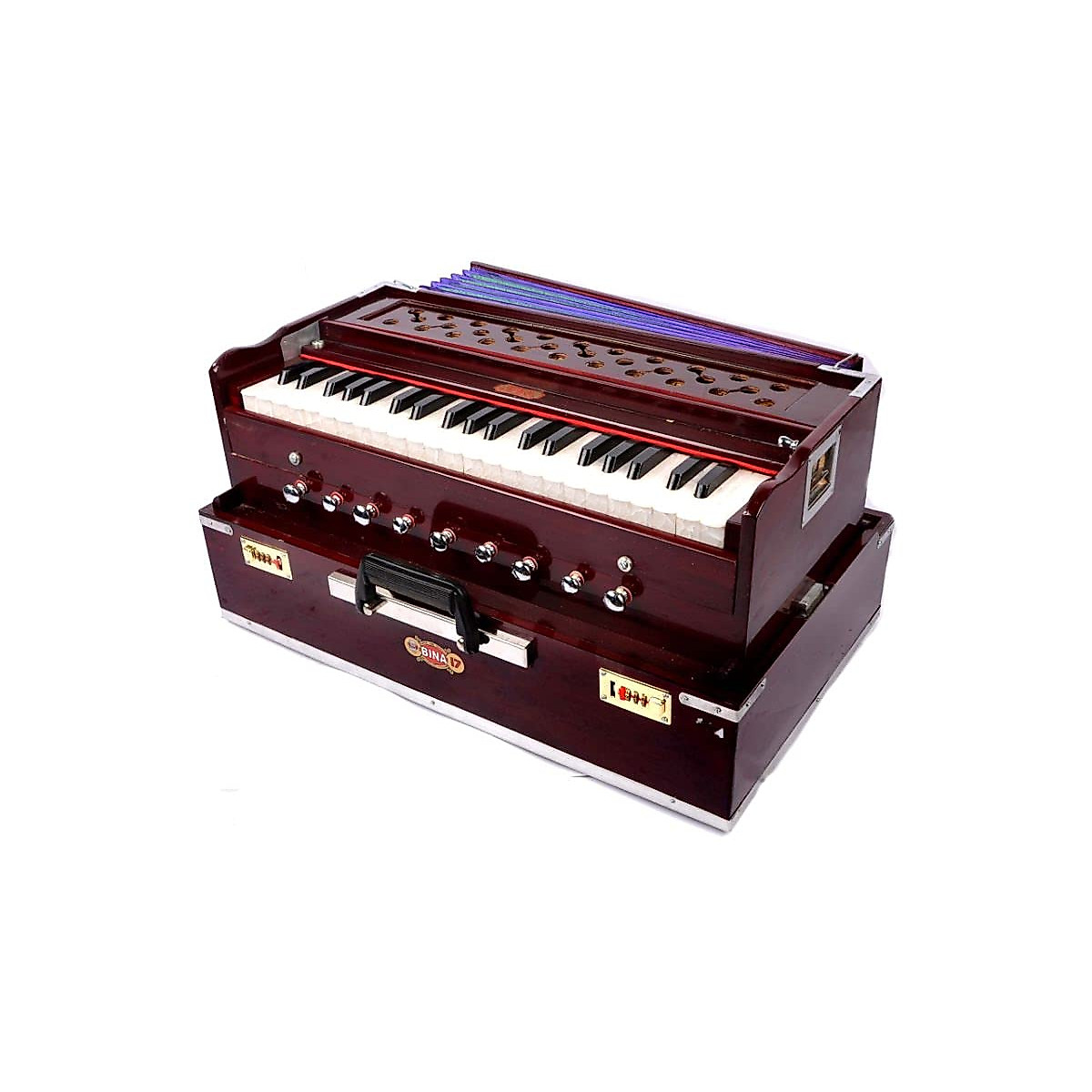 Bina Harmonium Portable Harmonium Harmonium BINA no. 17 Dx. Portable Professional Harmonium