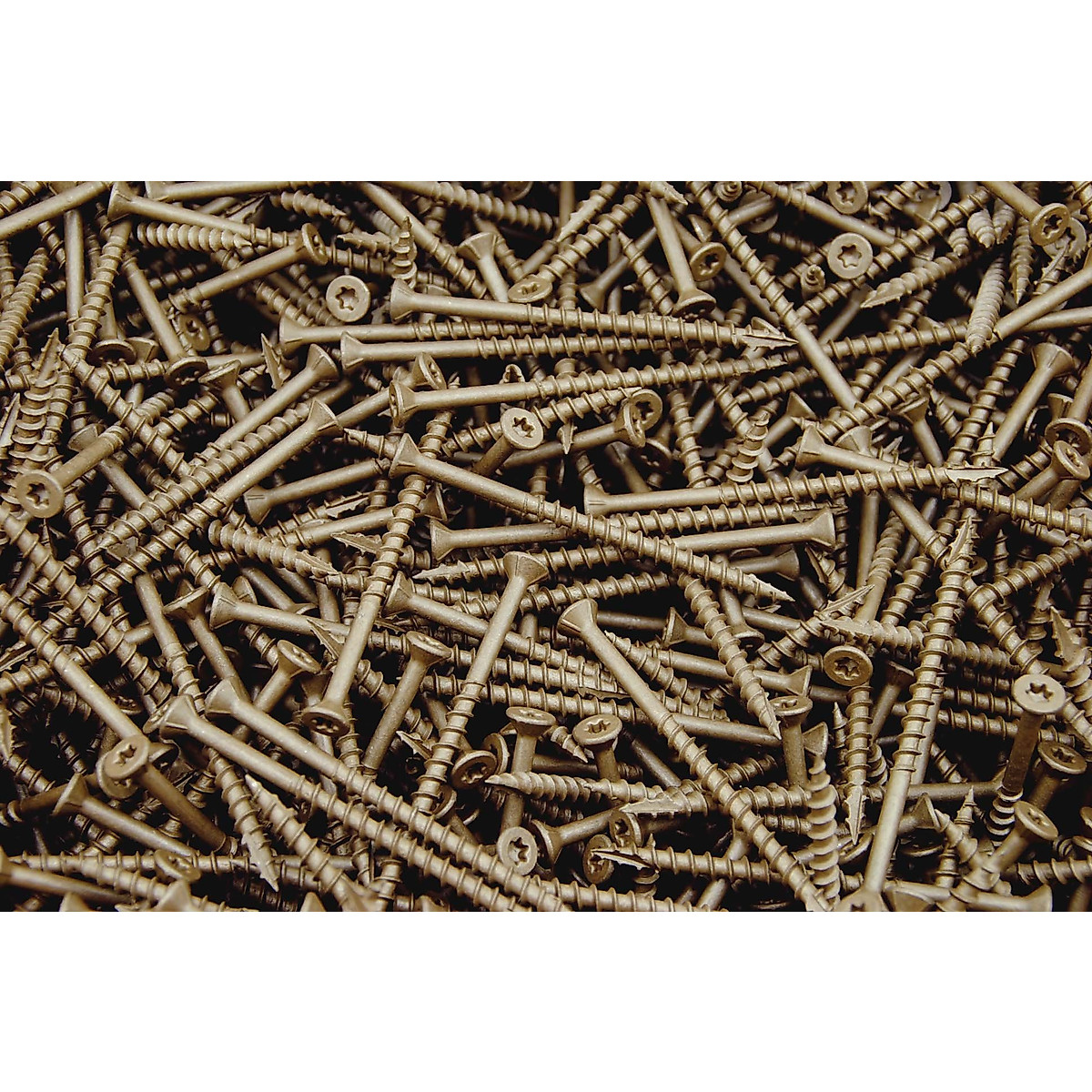 Lexar Industrial (2000) Torx T25 Star Flat Head 9 x 3 Deck Screw ACQ Lumber Wood Type 17 Bulk