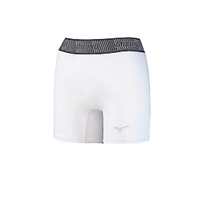 Mizuno Women's Sliding Short, White, X-Small US
