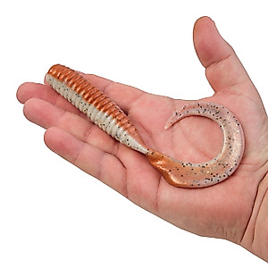 Berkley Gulp! Grub Fishing Soft Bait , New Penny, 8"