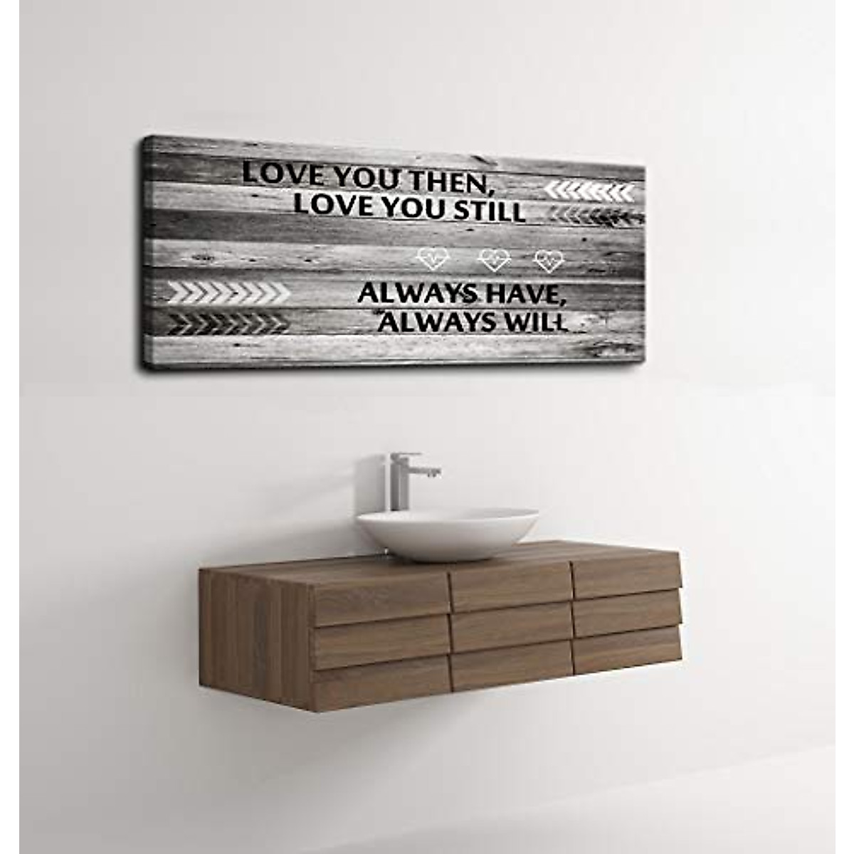 A71841 Wall Art Love You Still Large Wall Art Canvas (Ready To Hang) For Master Bedroom Wall Decor bathroom decor