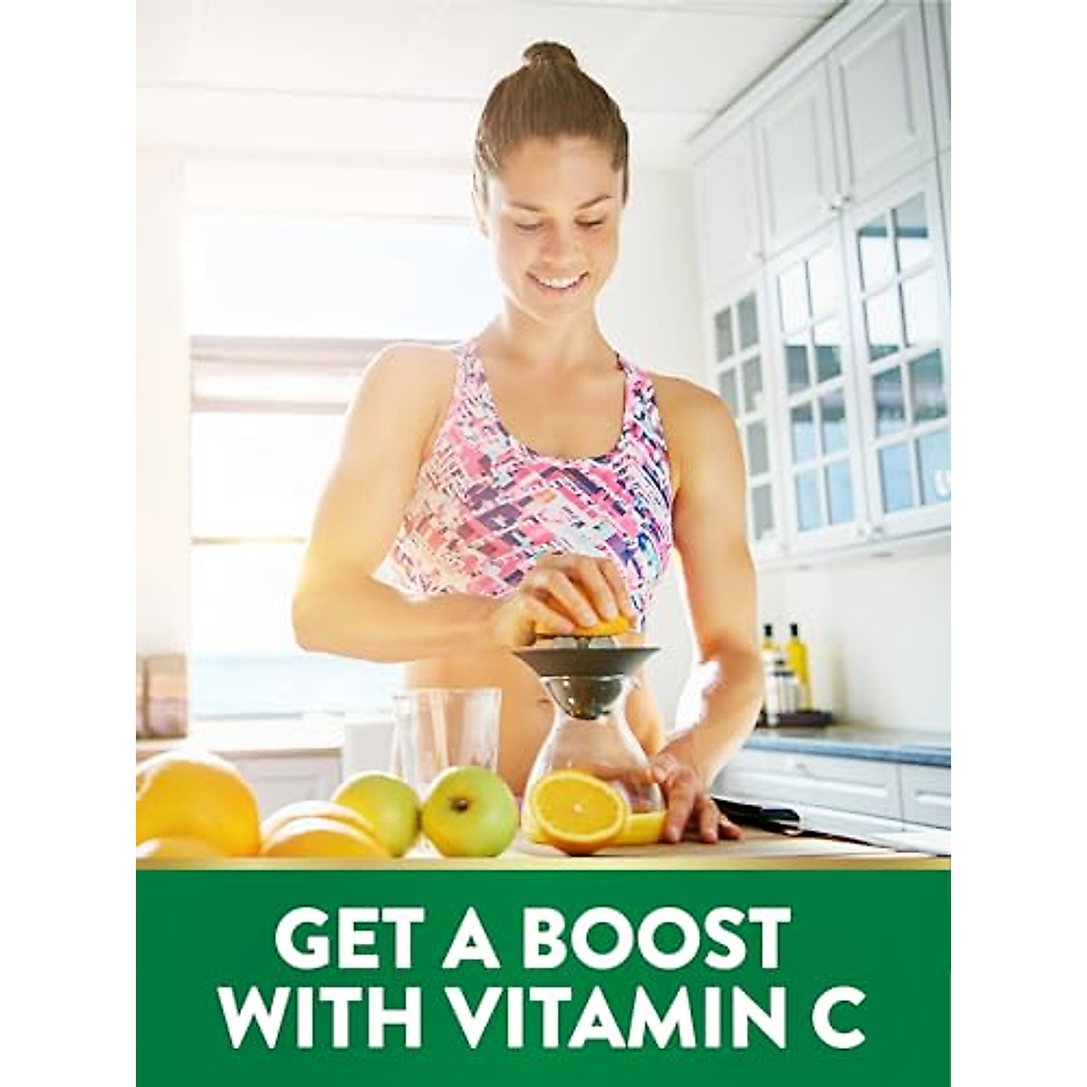 Vitamin C Bioflavonoids & Rose Hips | 1000mg | 100 Caplets | Vegetarian, Non-GMO, Gluten Free | by Nature's Truth