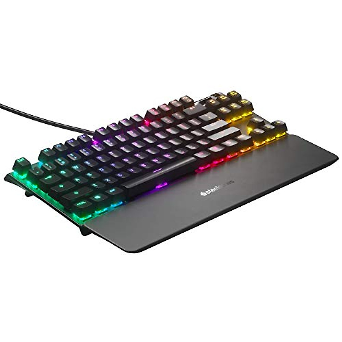 SteelSeries Apex Pro TKL - Mechanical Gaming Keyboard - Adjustable Actuation Switches - OLED Smart Display - Compact Form - French AZERTY Layout
