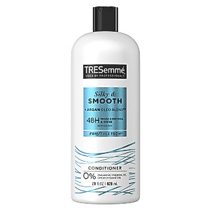 TRESemmé Silky & Smooth Anti-Frizz Conditioner for Frizzy Hair Formulated With Pro Style Technology 28 Fl oz