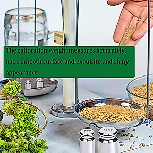 Utoolmart Calibration Weight Set 2KG in Total (10g 20g 20g 50g 100g 100g 200g 500g x 2Set) M2 Precision Chrome Plated Steel for Digital Balance Scales 2 Set