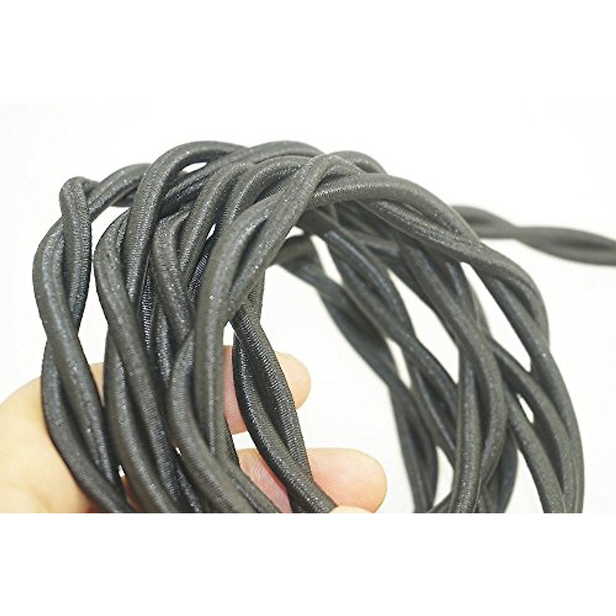 Travel Clothesline Multifunctional Elastic Cord Compact Bungee Clothesline Travel Bungee Clothesline Travel Laundry Clothesline Kit with Two Twist Ties for Campers Boaters Hikers Travelers