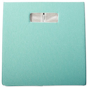 DII Poly-Cube Storage Collection Hard Sided, Collapsible Solid, Large, Aqua