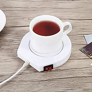 Keep Temperature 50â„ƒ Mug Pad, 110V Mug Warmer, Coffee Heater Pad Portable Cup Warmer, for Home Office