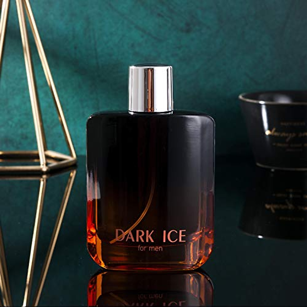 PERFUME&BEAUTY DARK ICE Perfume for Men Parfum 100ML 3.4 fl.oz-Black
