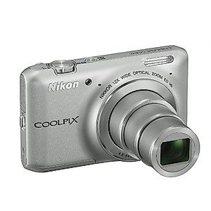 Nikon COOLPIX S6400 16 MP Digital Camera with 12x Optical Zoom and 3-inch LCD (Silver) (OLD MODEL)