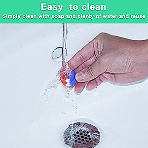 Silicone Wax Container 3ml 50 Pieces Non-Stick Silicone Jars Wax Concentrate Container with Wax Carving Tool and Silicone Mat for Home Travel Business, Random Color