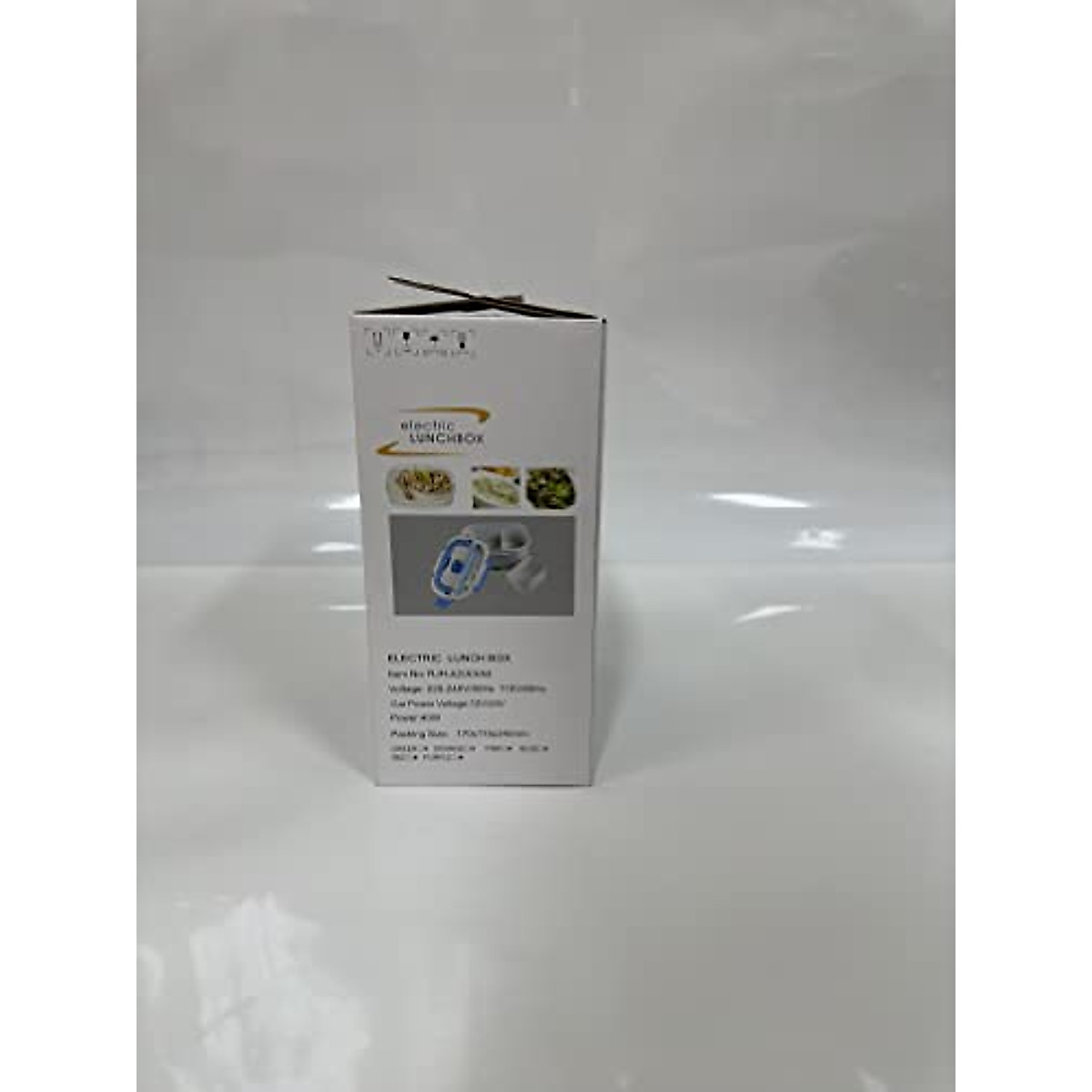 Nifogo Electric Lunch Box Portable 3 In 1 Food Warmer for Car Food Heater 12V 24V 110V 3 in1 Portable Microwave for Car and Home with Detachable 304 Stainless Steel Container and Spoon