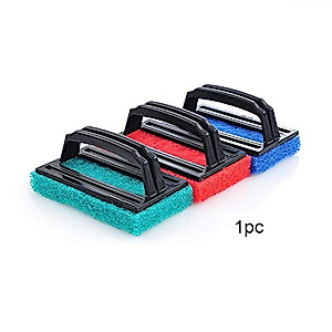 Waterline Scrubber Hot Tub Scum Line Cleaner Clean for Spas and Hot Tub Swimming Pools Cleaning (Blue)