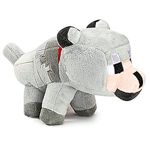 10 Inch Wolf Plush Toys, Craft Wolf Plush Hot Game Character Stuffed Toy Wolf Plush Stuffed Animal Toys for Game Fans Gift Toys