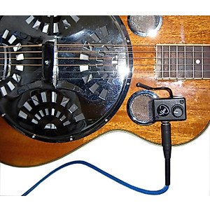 Myers Pickups Resonator Guitar Pickup with Flexible Micro-Gooseneck
