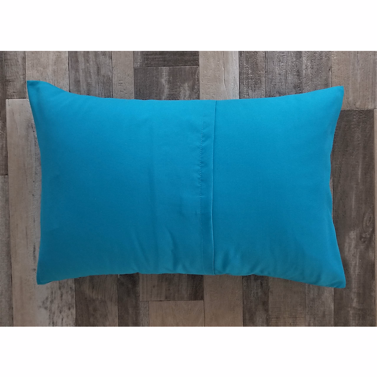 Ella & Max Turquoise Teal Vibrant Toddler Travel Pillowcase. Soft & Cuddly. Fits 13x18 & 14x19 Toddler Pillows. Easy to wash & no Ironing. Handmade in USA. Made of Luxury Microfiber Fabric.