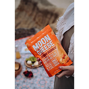 Moon Cheese Bites, Get Pepper Jacked, 10-Ounce 2-Pack, 100% Real Cheese Snack, Protein, Keto, After-School or Lunch Snack