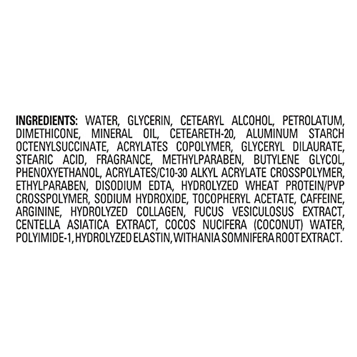 Jergens Skin Firming Body Lotion for Dry to Extra Dry Skin, Skin Tightening Cream with Collagen and Elastin, Dermatologist Tested, Hydralucence Blend Formula, 8 Oz, Pack of 2