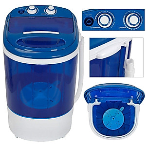 Premium WIsh Outlet Portable Mini Laundry Washer 9 lbs Compact Washing Machine Idea Dorm Rooms