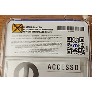 Jeep Grand Cherokee Dodge Durango Ram Pickup Wheel Lock Kit Mopar OEM