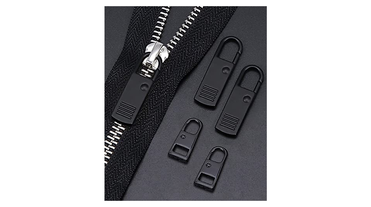 Universal Zipper Pull Replacement (24 Pack) - Durable & Easy Fix