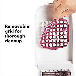 OXO Good Grips Vegetable and Onion Chopper with Easy Pour Opening White