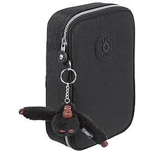 Kipling Women Pencil Case, Black, 21cm