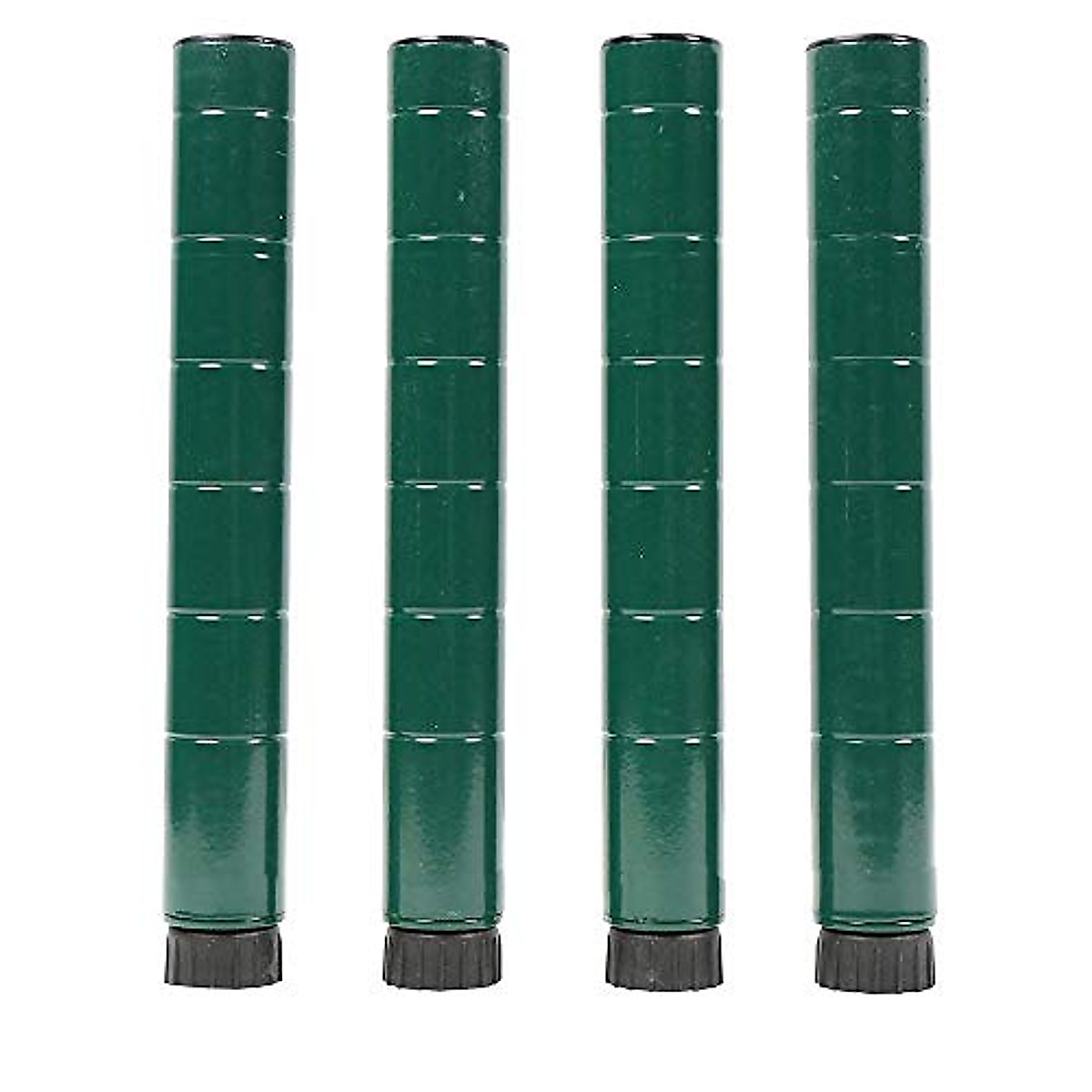 Regal Altair Green Epoxy Wire Shelving Posts | Pack of 4 Posts | NSF Commercial Heavy Duty (Green Epoxy Wire Shelving Posts, 74''H)