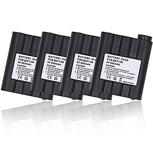 Aimtobest BATT5R AVP7 900mAh Ni-MH Battery Compatible for GXT1050 GXT1000 GX800 GXT850 GXT860 GXT900 GXT950 GXT-300 GXT-325 GXT760 GXT795 GXT300 GXT400 GXT550 GXT650 Radio (4 Pack)