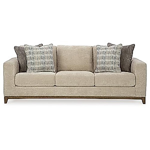 Signature Design by Ashley Parklynn Classic Sofa for Living Room, Beige